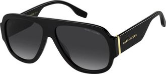 Marc Jacobs Homme, Accessoires, Noir, Taille: 59 MM Marc 843/S Lunettes de soleil