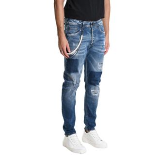 Xagon Man Homme, Jeans, Bleu, Taille: S Jeans Urbains avec Détails Élégants