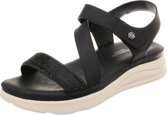 Lumberjack Damen Nilla Sandale, Schwarz, 38 EU