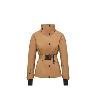 Moncler Moncler Hainets Insulated Ski Jacket, Women, Beige, Size: 00