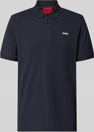 HUGO BOSS Poloshirt mit Label-Print Modell Donos