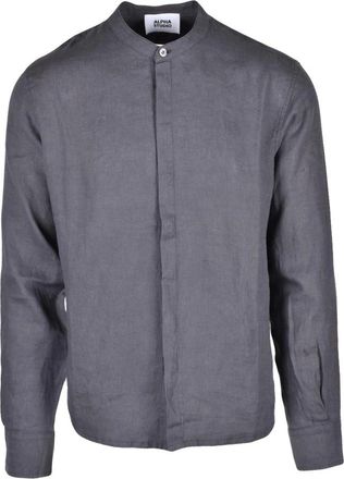 Alpha Studio Homme, Chemises, Gris, Taille: S Chemise cor&eacute;enne