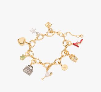 Kate Spade New York One In A Million Armband Mit Ketten-Anh&auml;nger