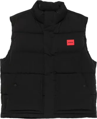 HUGO BOSS Quilted Logo-patch Gilet