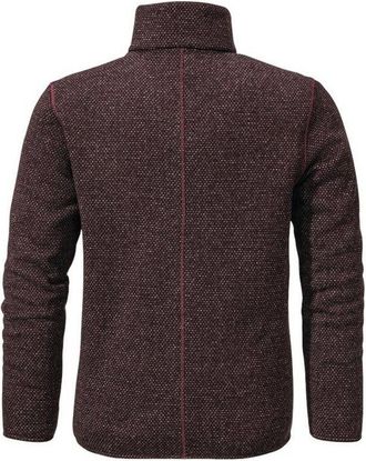 Sch&ouml;ffel Fleecejacke Aurora (Stehkragen, schnelltrocknend, warm) burgundrot Herren