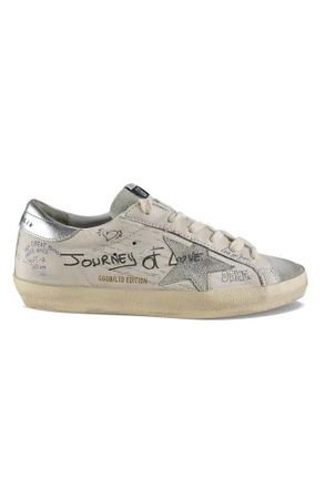 Golden Goose Low-Top Sneaker - Superstar Sneakers - Gr. 35 (EU) - in Wei&szlig; - f&uuml;r Damen