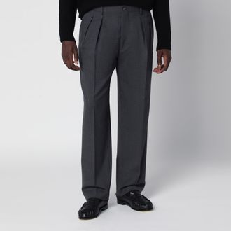 Santaniello Graue Mir&ograve; Hose aus Wolle