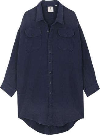 Denimist Femme, Robes, Bleu, Taille: 34 FR Utility Shirt Dress