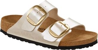 Birkenstock Femme, Chaussures, Beige, Taille: 40 EU Arizona Big Buckle Birko-Flor