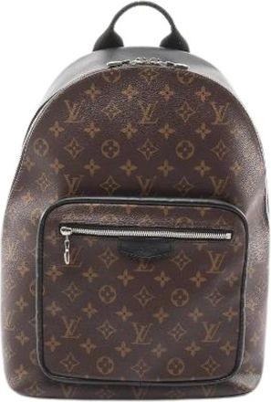 Louis Vuitton Pre-owned Josh NV Monogram Macassar Backpack - Homme - Pre-owned - Brun - Taille: ONE Size