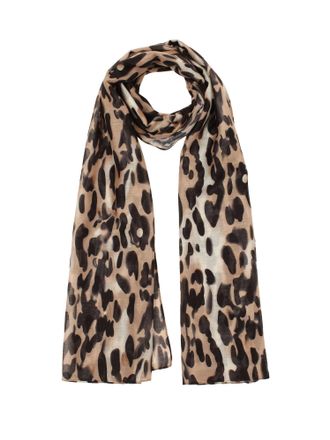 Samaya Luftig leichter, weicher Schal Price, mit lebendigem Animal-Print