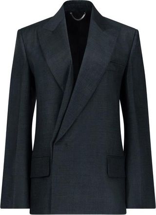 Victoria Beckham Olie Peak-lapel Blazer