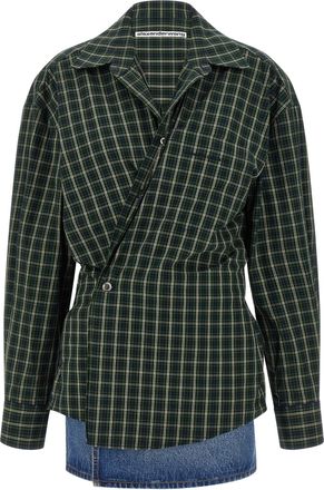 Alexander Wang Alexander Wang Robe chemise portefeuille