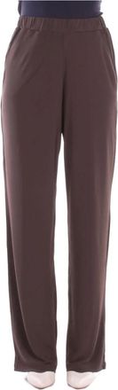 Max Mara Femme, Pantalons, Brun, Taille: 36 FR Wide Pantalons