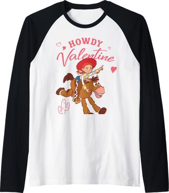 Disney Toy Story Jessie Howdy Valentine Raglan