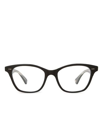Garrett Leight lunettes de vue Lily &agrave; monture papillon - Noir