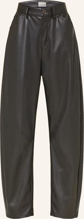 Seductive Seductive 7/8-Hose Mickie In Lederoptik schwarz