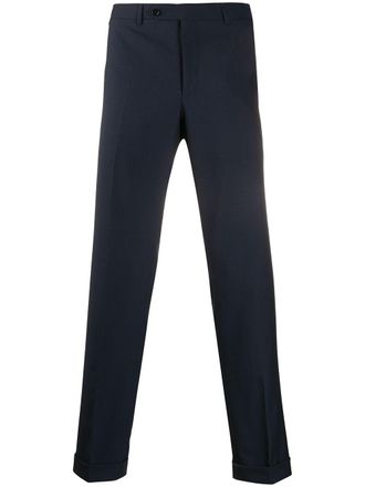 Canali pantalon de costume slim - Bleu