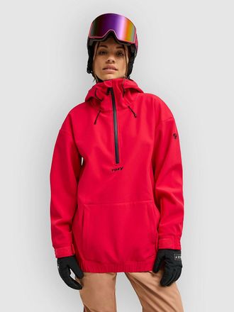 Roxy Frostbliss Softshell Overhead Jacke barberry