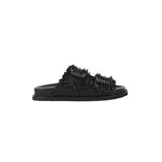Coral Blue Korallenblaue Pantoletten - - Shoes - Damen - Schwarzk - 38 EU