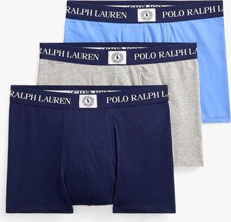 Polo Ralph Lauren Boxer uni en coton m&eacute;lang&eacute;