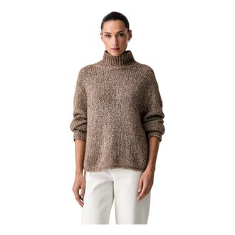 Marc O'Polo Pull &agrave; col roul&eacute; - Femme - Pulls - Brun - Taille: 38 FR