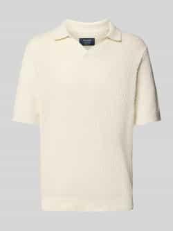 Mc Neal Regular Fit Strickpolo mit Strukturmuster