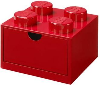 Room Copenhagen LEGO Bo&icirc;te de Rangement Empilable avec 4 Boutons