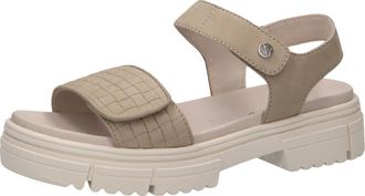 Caprice Caprice Leder Sandale Absatz Grün 28707