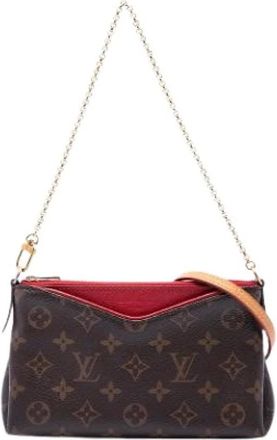 Louis Vuitton Pre-owned Pallas Clutch - Femme - Pre-owned - Brun - Taille: ONE Size