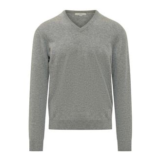 Malo V-neck Strickware - - Knitwear - Herren - Grau - M