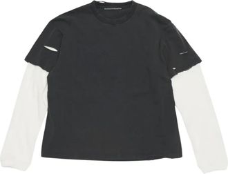 Stockholm Surfboard Club Layer Box Tee - - Tops - Herren - Schwarzk - XL