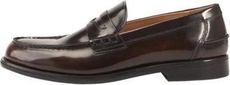 Vagabond Mocassin Penny rouge en cuir poli - Homme - Chaussures - Brun - Taille: 43 EU