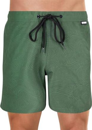 Athéna Homme Traveler Maillot De Bain, Imprime Geo, XXL EU