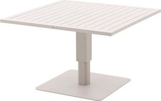 Hesperide Hesperide - Table de jardin relevable carr&eacute;e en aluminium salimia