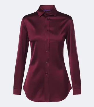 Ralph Lauren Collection Hemd Cameron II aus Satin