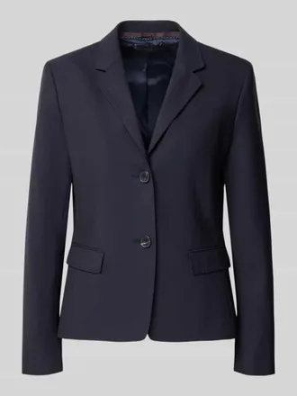 Windsor Slim Fit Blazer aus Schurwoll-Elasthan-Mix mit Pattentaschen