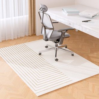 Generic Bürostuhl Unterlage Teppich,rutschfest Bodenschutzmatte für Hartböden Stuhlunterlage Gaming Teppich für Eingang,Haustür,Flur,Küche,Schlafzimmer(Style6