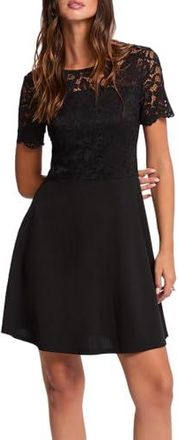 Morgan 252-RUBENA Robe, Noir M, 38 Femme