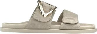 INUIKII Femme, Chaussures, Gris, Taille: 39 EU Dreamer Buckle Tongs