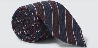 Ermenegildo Zegna Krawatte aus Seiden-Jacquard