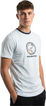 Redskins Homme, Tops, Bleu, Taille: M T-shirt MC Coton