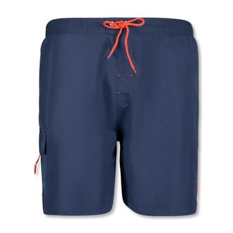 Adamo Herren Badehosen Beach Bermuda Short Serie Kuba Marineblau in &Uuml;bergr&ouml;&szlig;en bis 12XL, Gr&ouml;&szlig;e:12XL