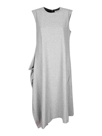 Niccol&ograve; Pasqualetti Robe Au Genou - Gris Clair