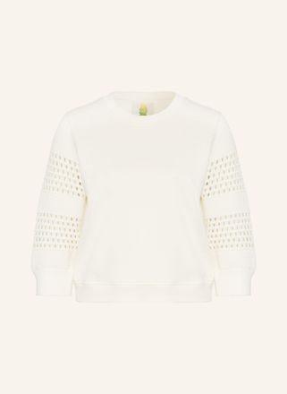 Princess Goes Hollywood Princess Goes Hollywood Sweatshirt Mit 3/4-Arm Im Materialmix weiss