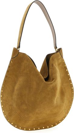 Isabel Marant Oskan Suede Hobo Bag - Ochre