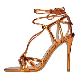 Pinko Pinko, Femme, Chaussures, Orange, Taille: 38 EU Calila 03 Mirror
