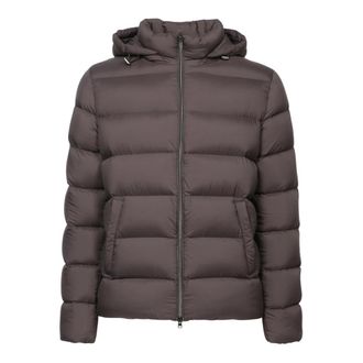 Herno Braune Daunenjacke - - Jackets - Herren - Braun - XL