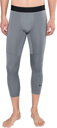 Nike Nike FB7950-084 M NP DF 3QT Tight Leggings Herren Smoke Grey/Black Gr&ouml;&szlig;e M