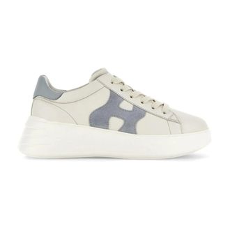 Hogan Femme, Chaussures, Beige, Taille: 39 1/2 EU Baskets &agrave; plateforme